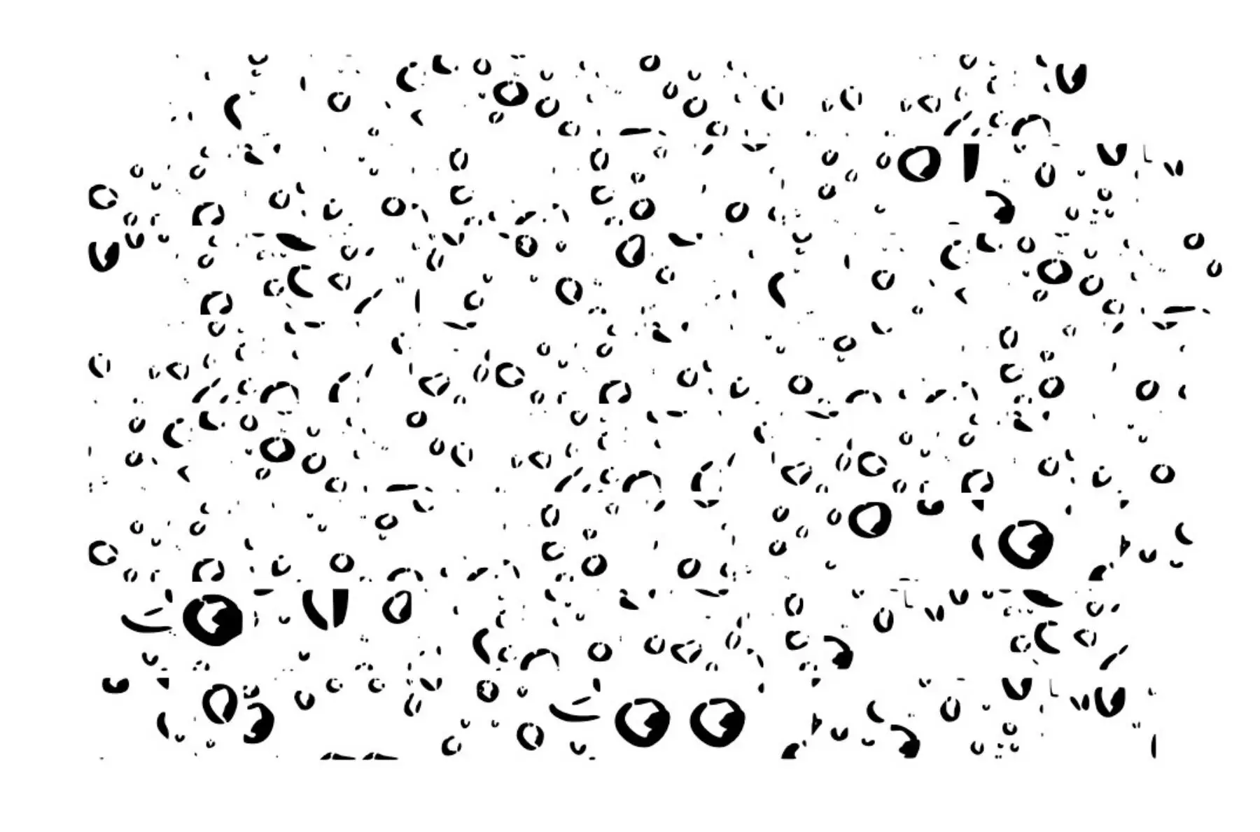 Texture Water Drops Font - FontPath