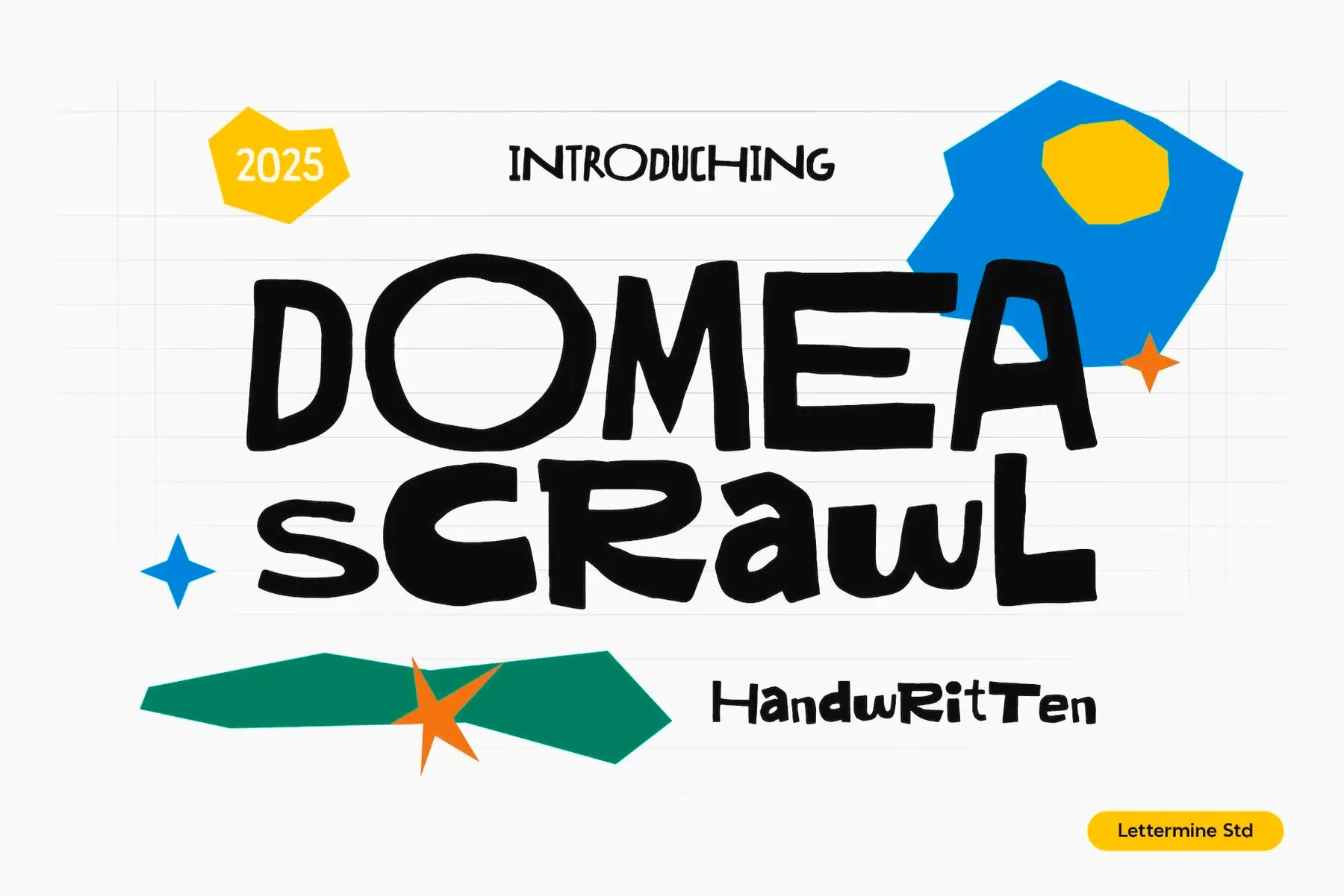 Domea Scrawl Font - YouWorkForThem