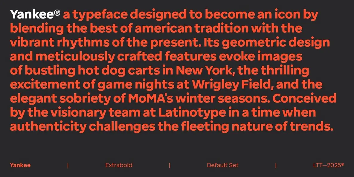 Yankee Font - YouWorkForThem