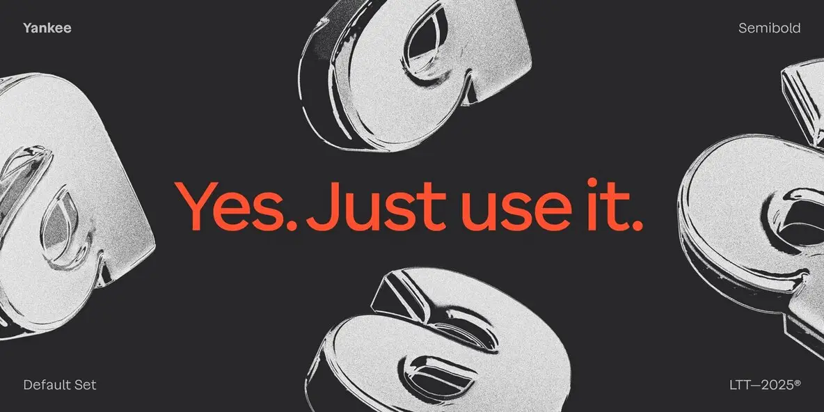 Yankee Font - YouWorkForThem
