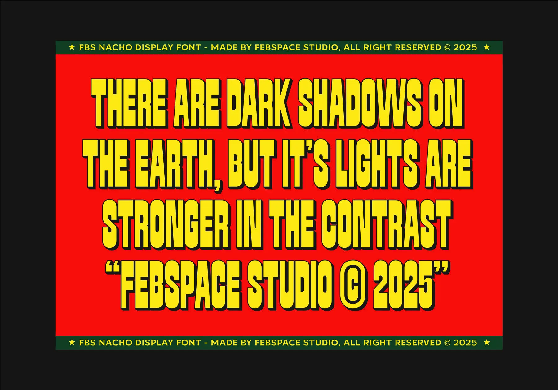 FBS Nacho Font - YouWorkForThem