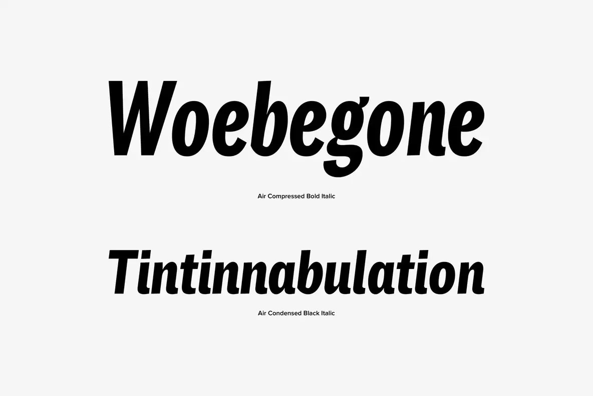 Air Superfamily Font - FontPath