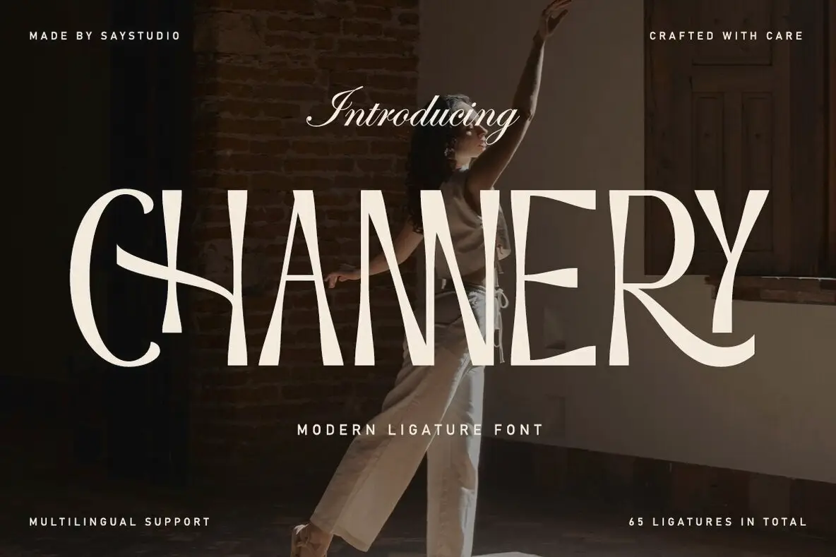 Channery Font - YouWorkForThem