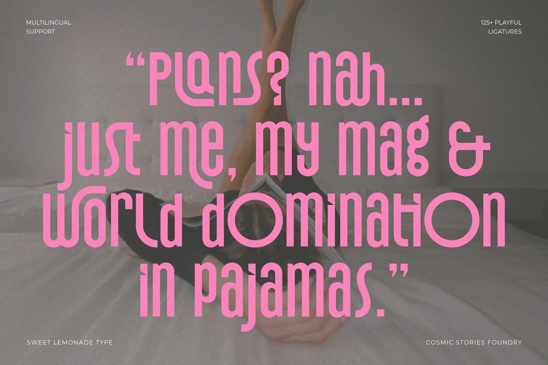 Sweet Lemonade Font - YouWorkForThem