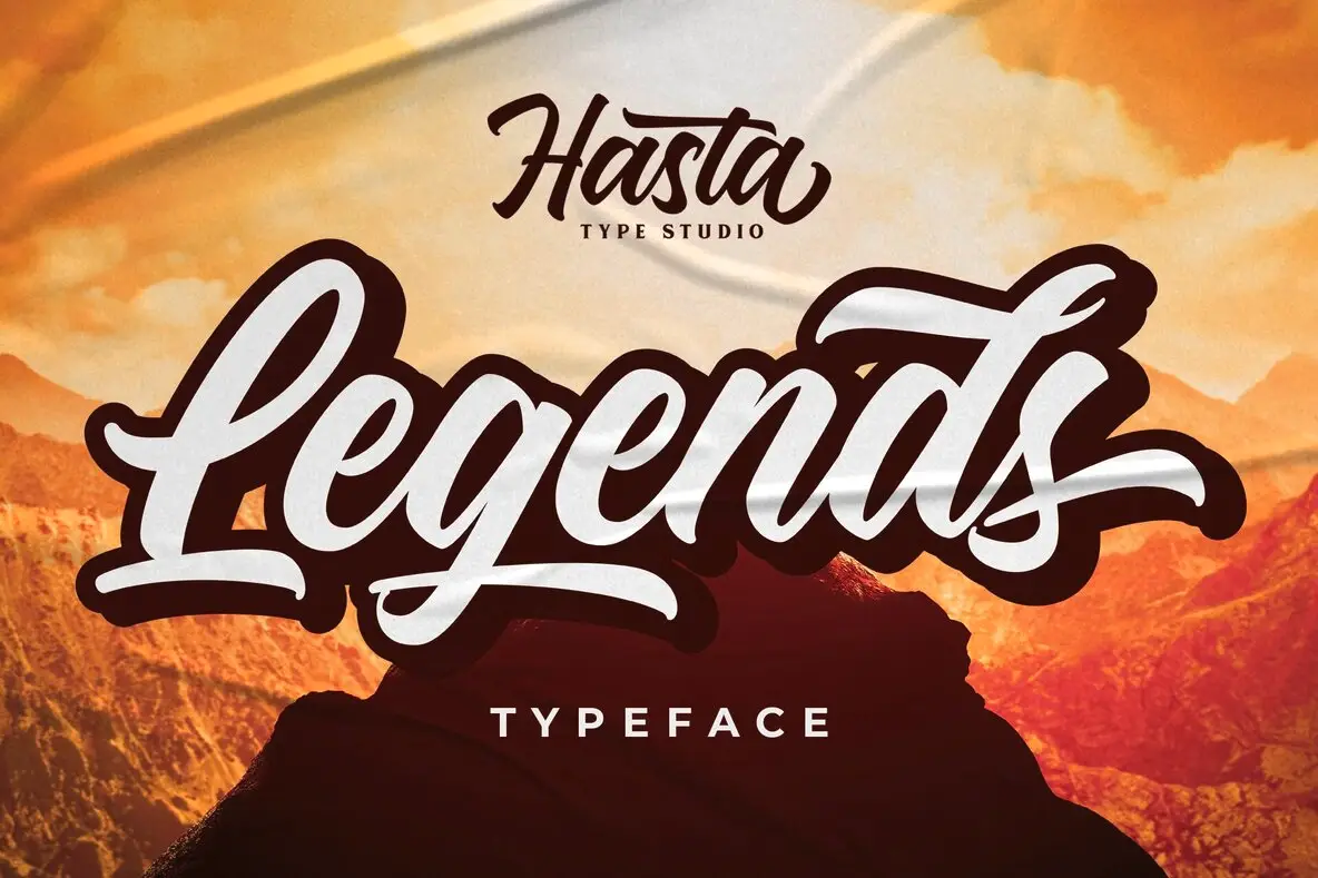 Legends Font - YouWorkForThem