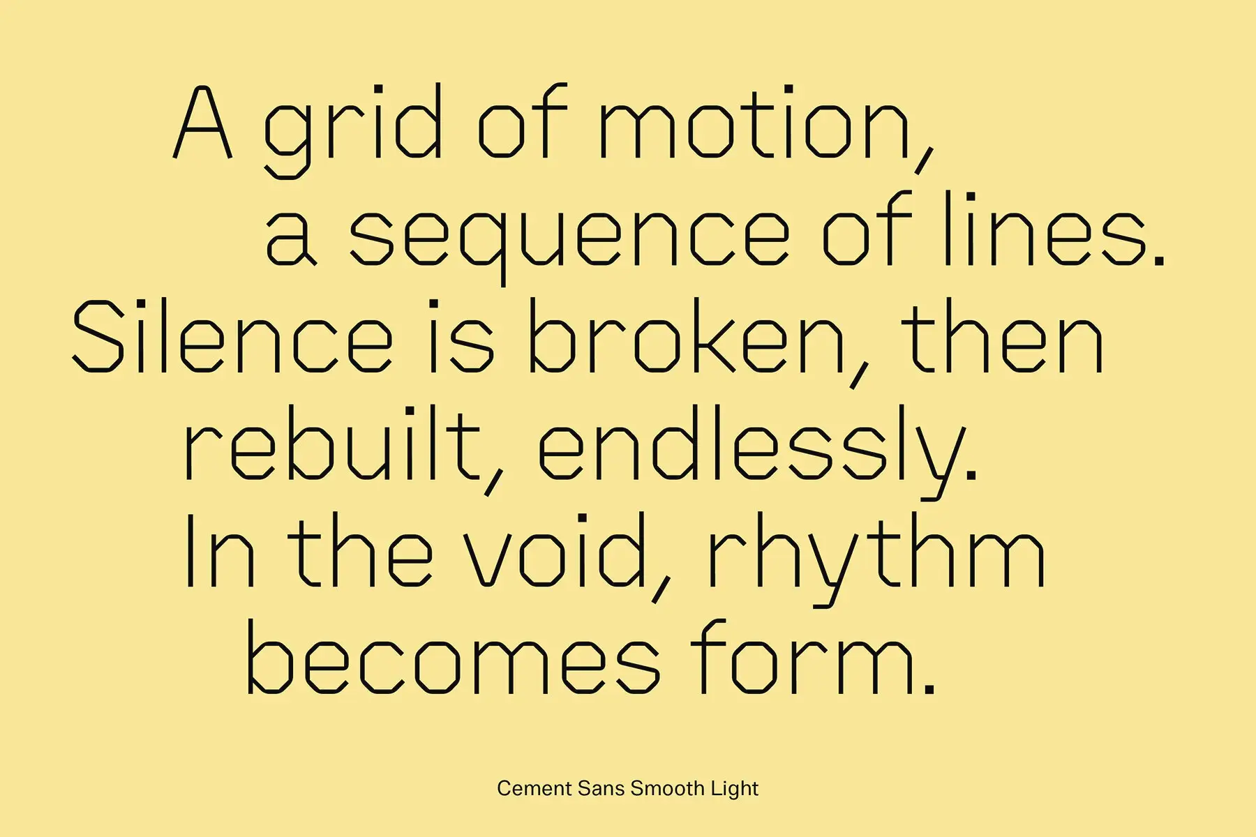 Cement Sans Font - YouWorkForThem