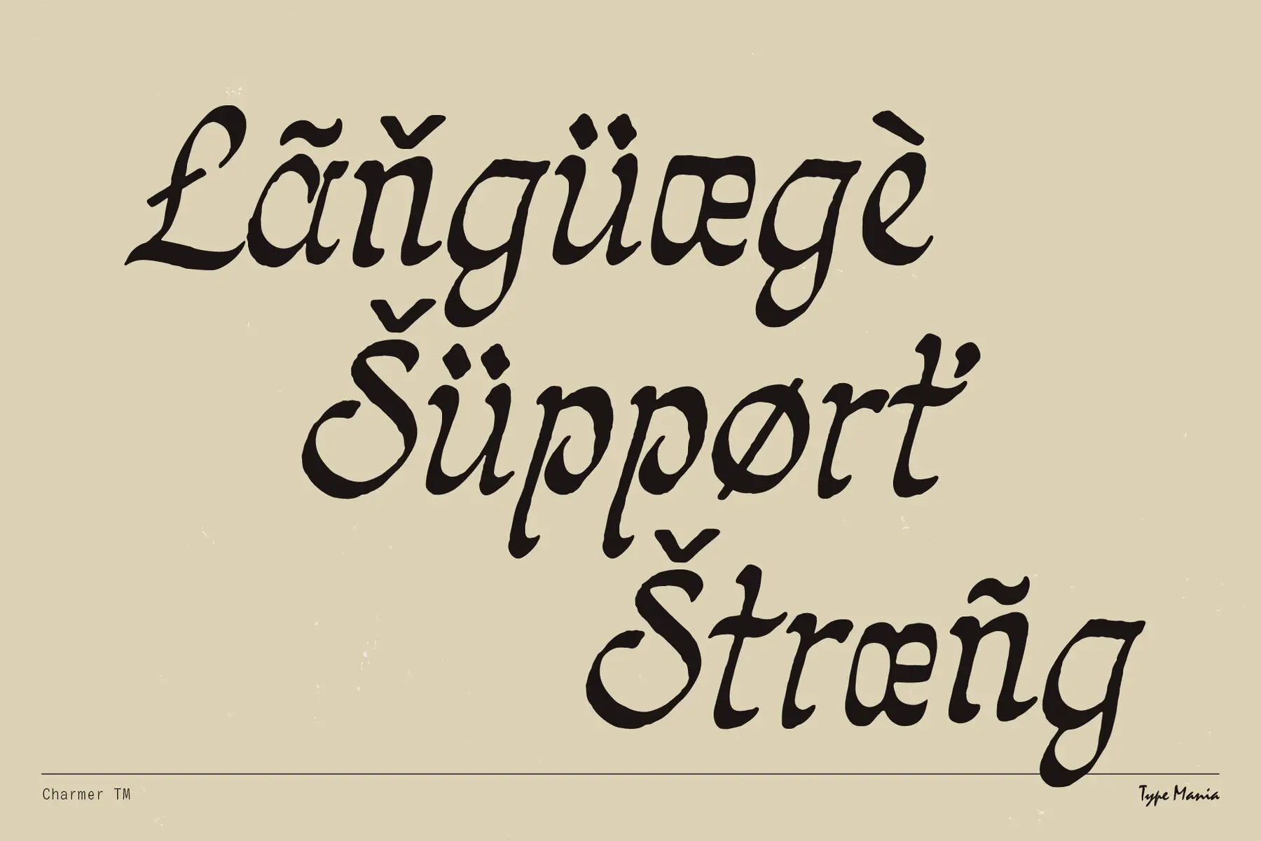 Charmer TM Font - FontPath