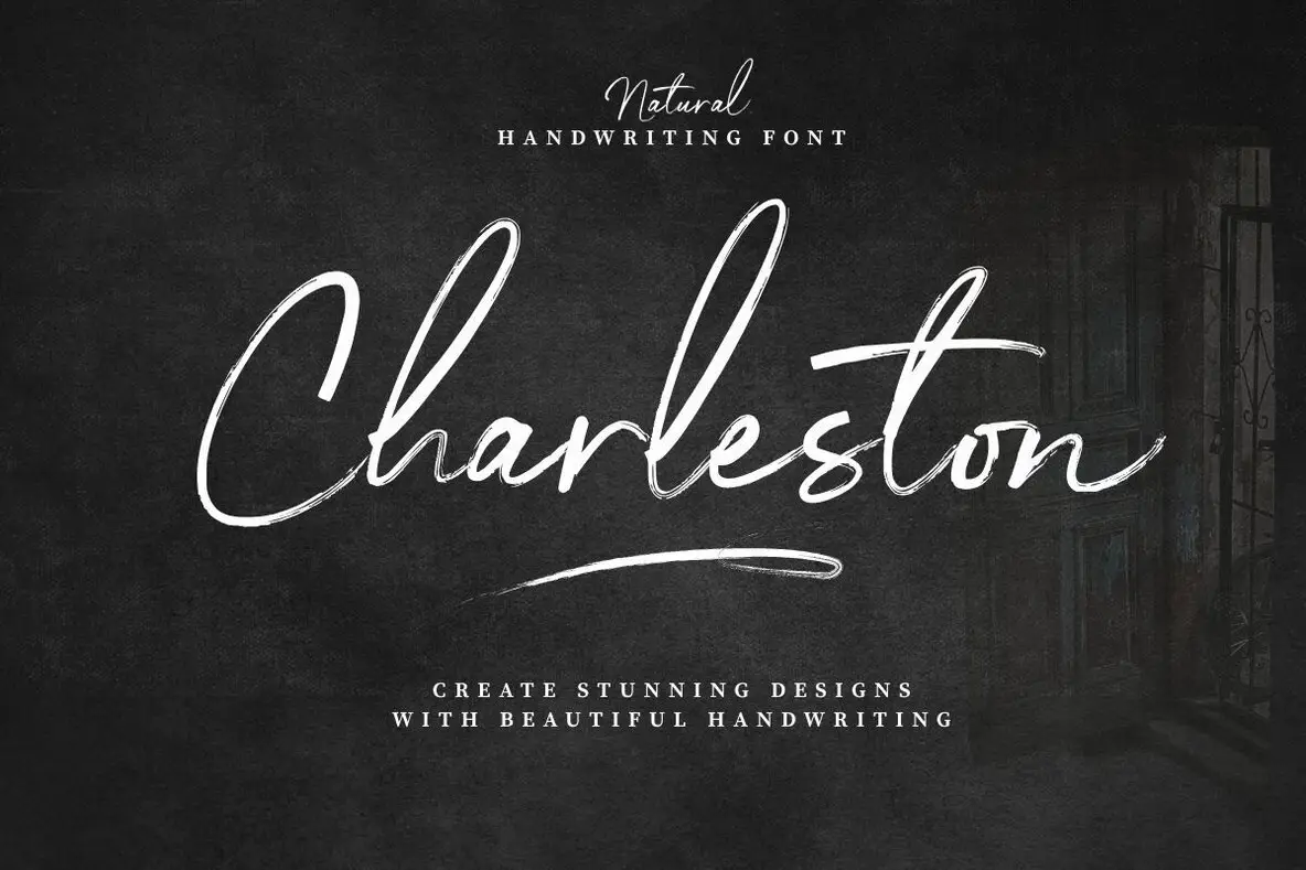 Charleston Font - YouWorkForThem
