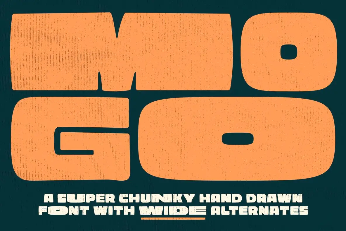 MOGO Font - YouWorkForThem