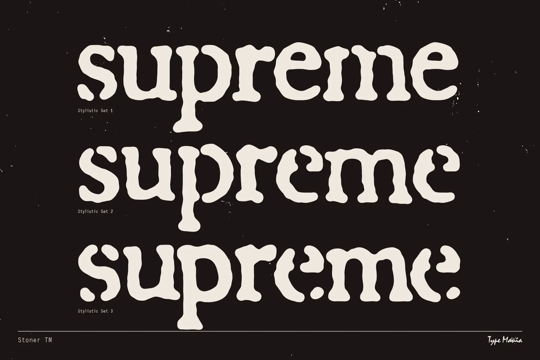Stoner TM Font - YouWorkForThem