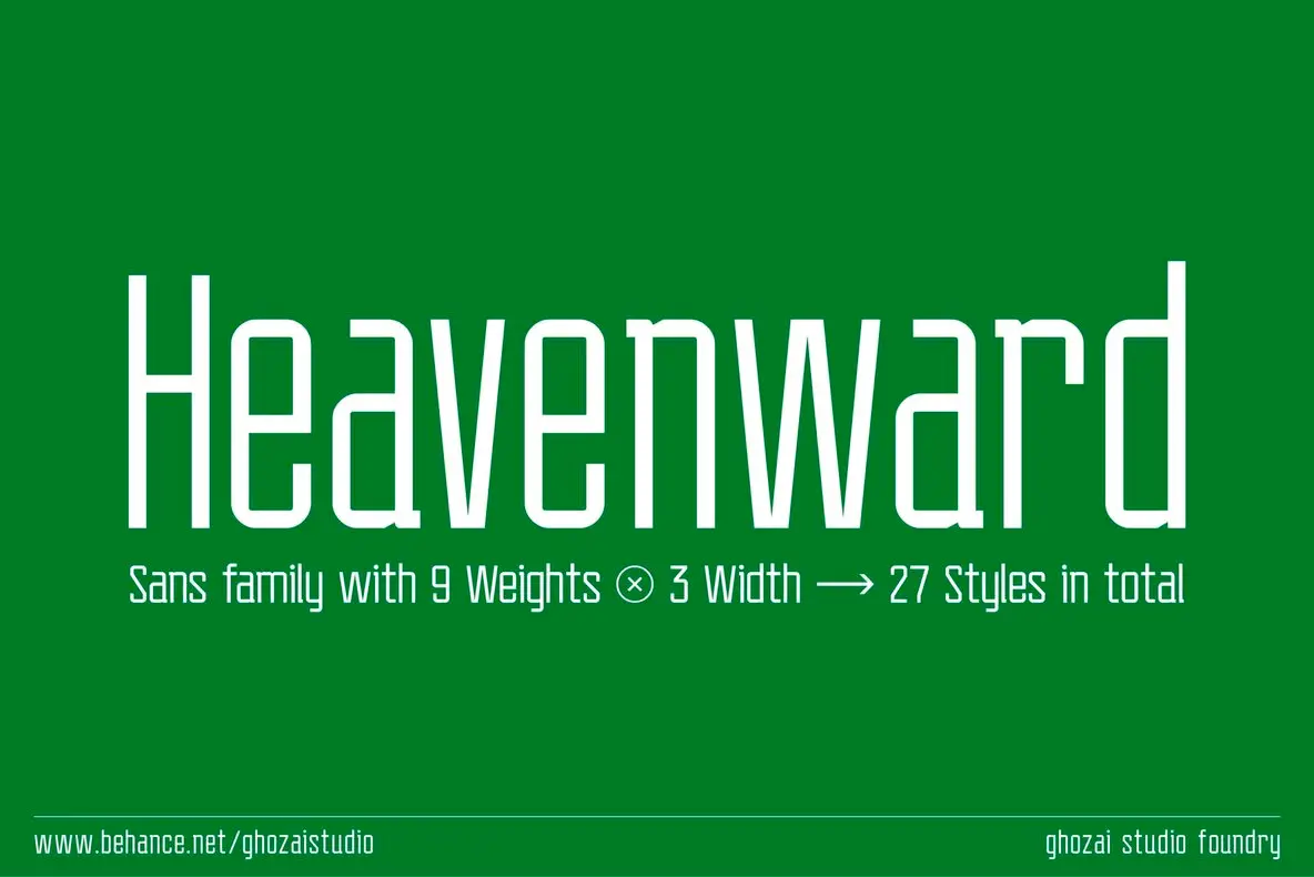 Heavenward Font - YouWorkForThem