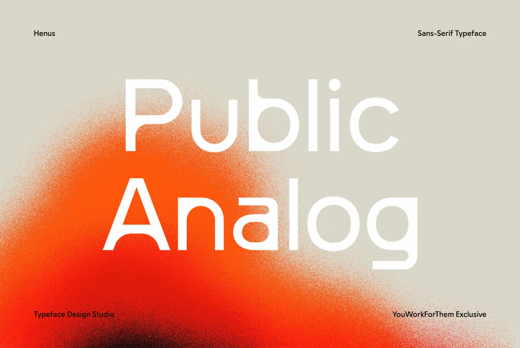 Henus Font - YouWorkForThem