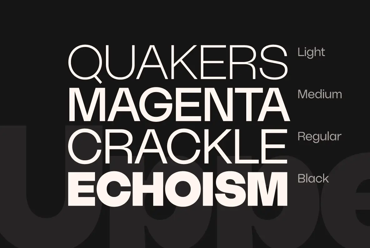 Ratch Font - YouWorkForThem