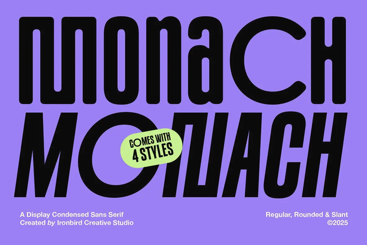IC Monach Font - YouWorkForThem
