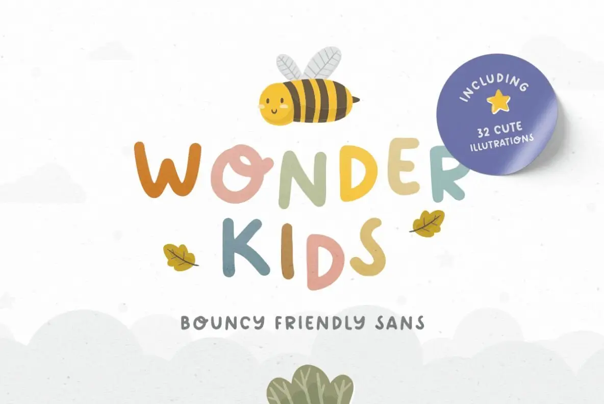 Wonder Kids Font - YouWorkForThem