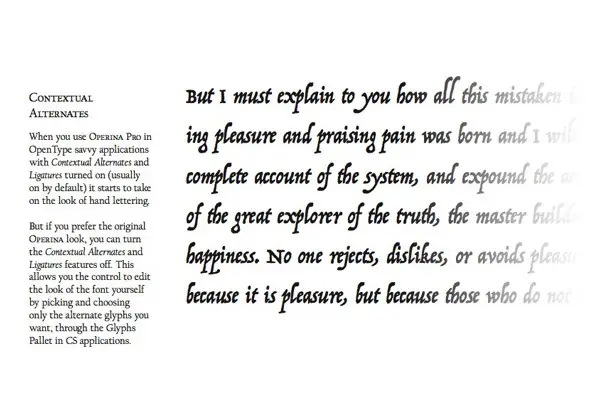 P22 Operina Pro Font - FontPath