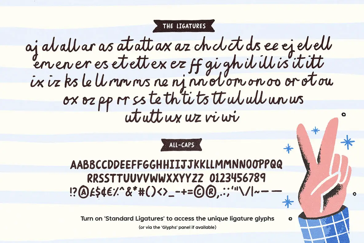 Forever Awesome Font Duo Font - FontPath