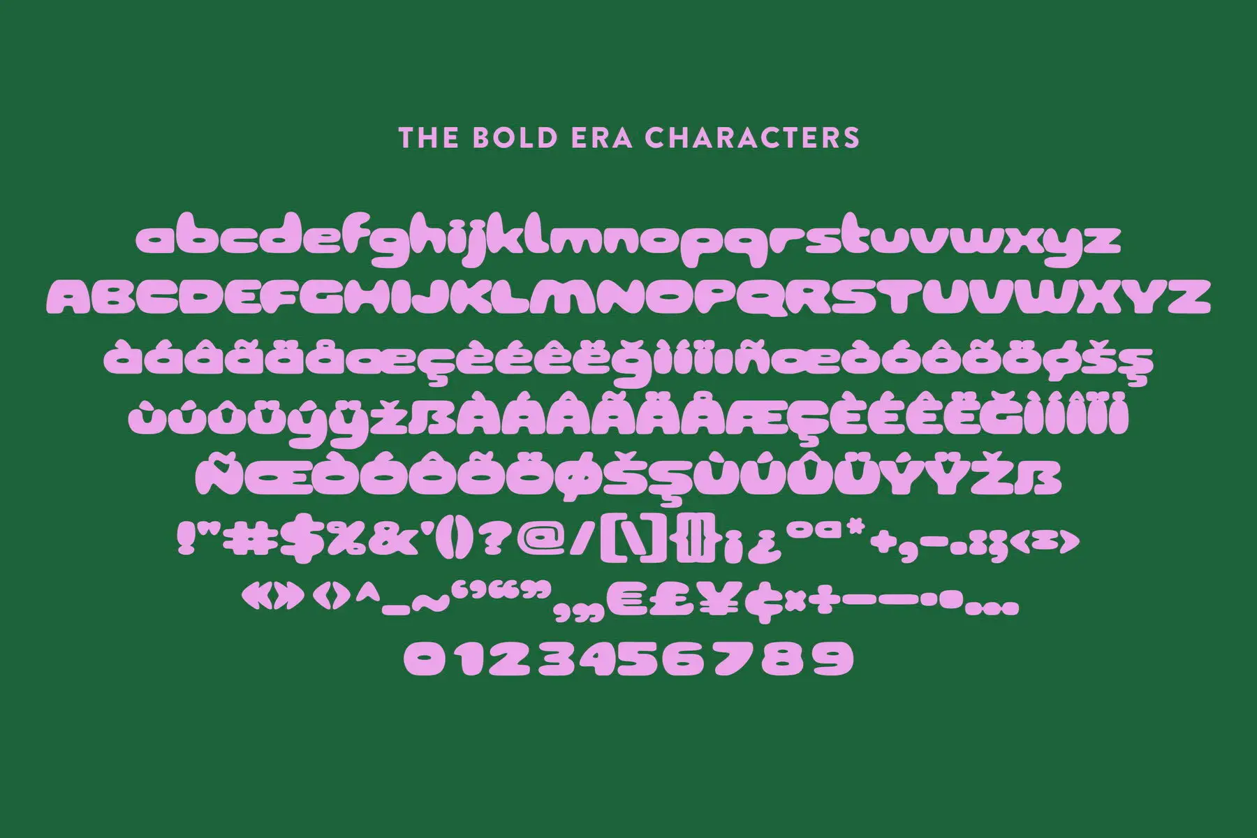 The Bold Era Sans Font - YouWorkForThem