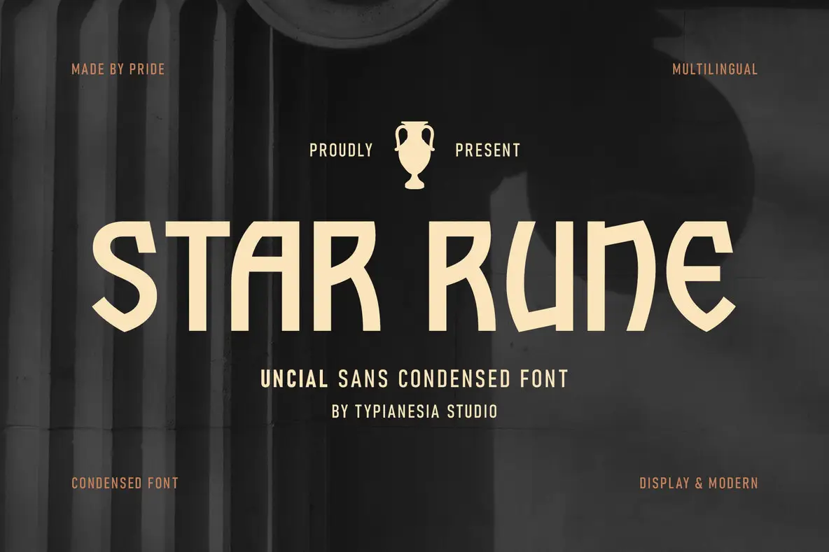Star Rune Font - YouWorkForThem