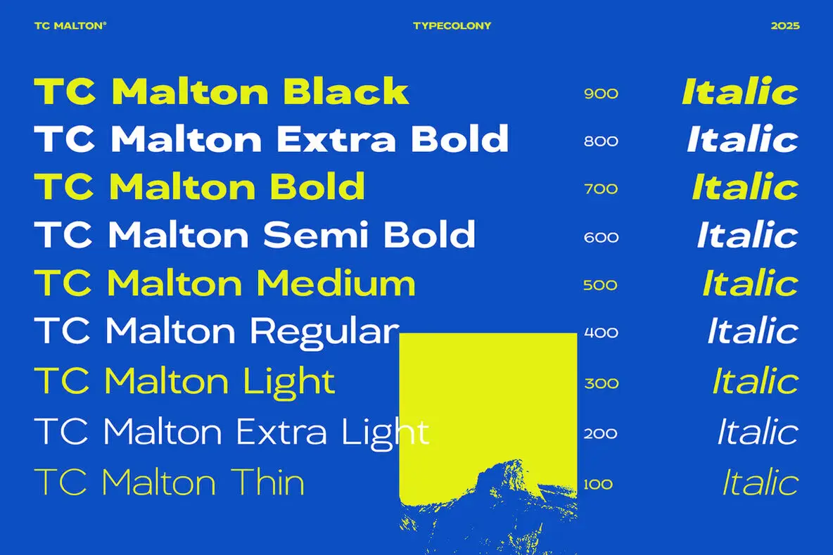 TC Malton Font - YouWorkForThem