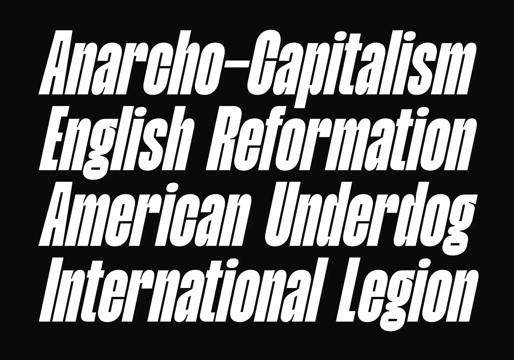 FBS Maglion Font - YouWorkForThem