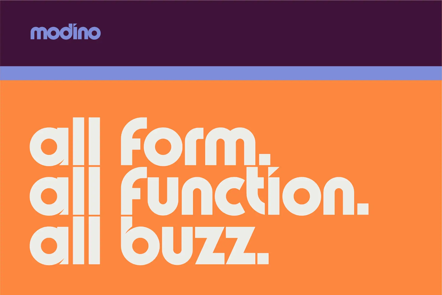 Modino Font - YouWorkForThem