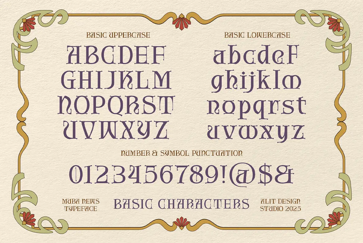 Muba News Font - YouWorkForThem