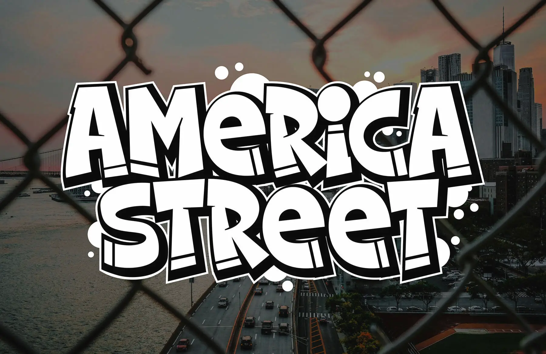 Broken Graffiti Font - FontPath