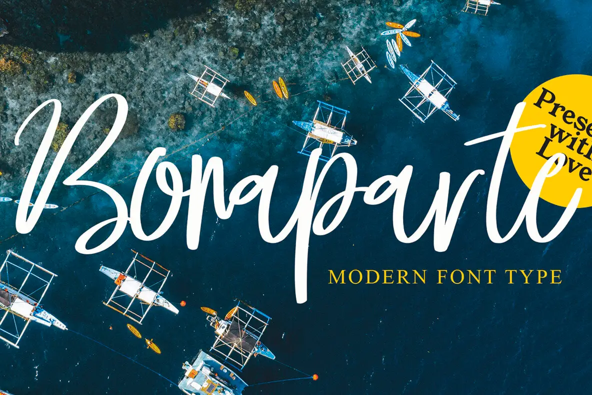 Bonaparte Font - YouWorkForThem