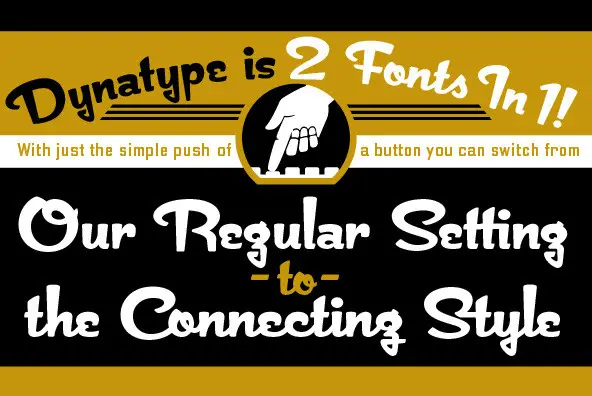 Dynatype Font - YouWorkForThem