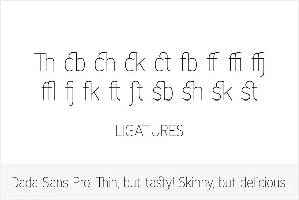 Dada Sans Pro Font - FontPath