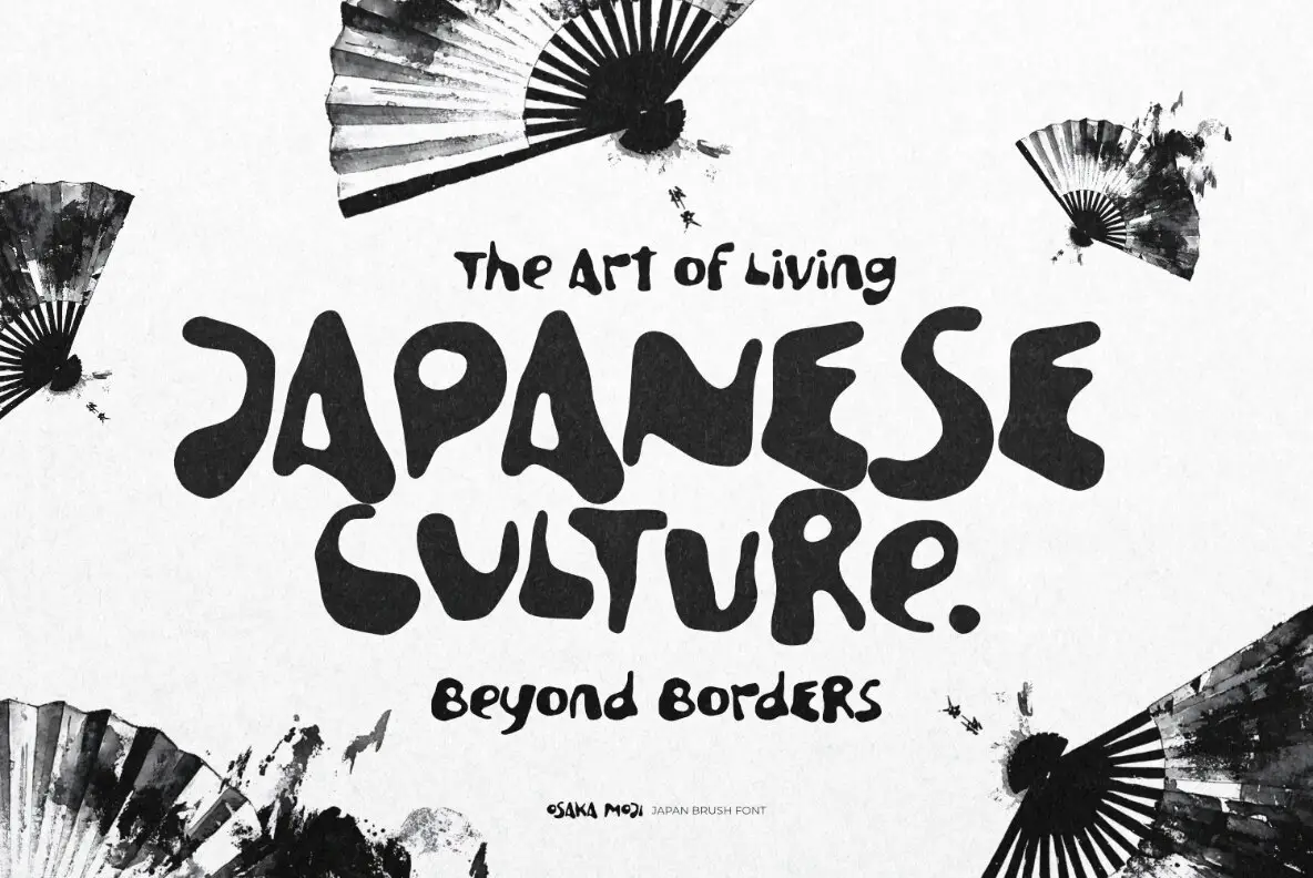 Osaka Moji Font - YouWorkForThem