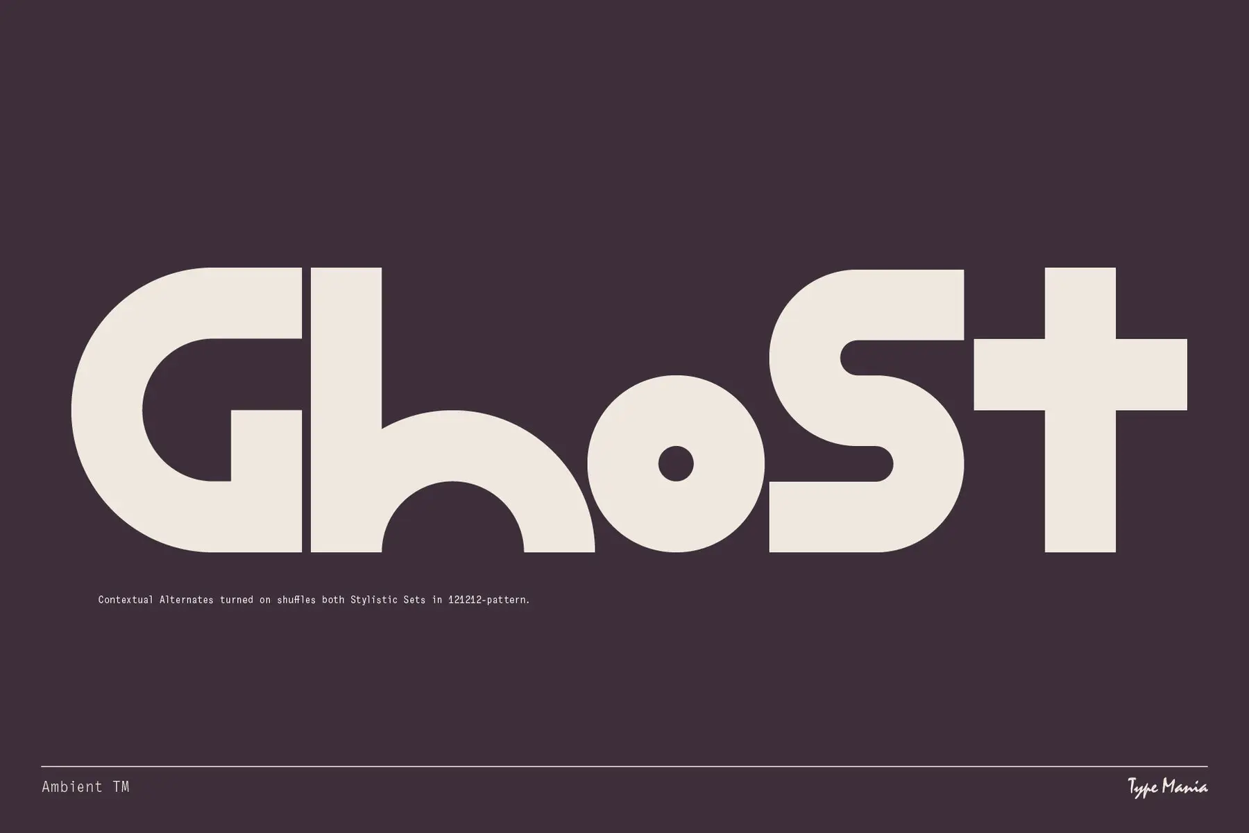 Ambient TM Font - YouWorkForThem