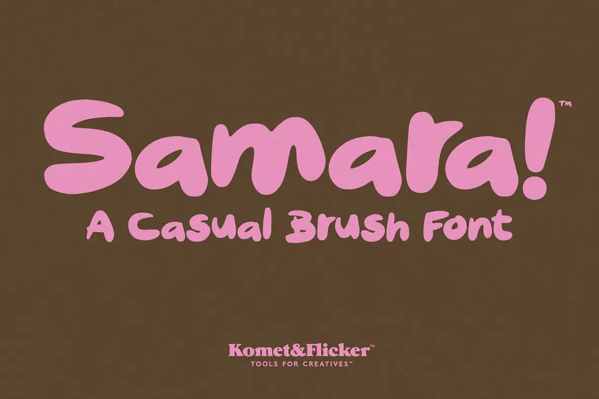 Samara Font - YouWorkForThem