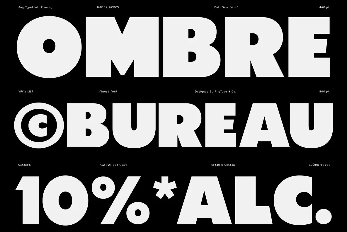 BJORN Font - YouWorkForThem