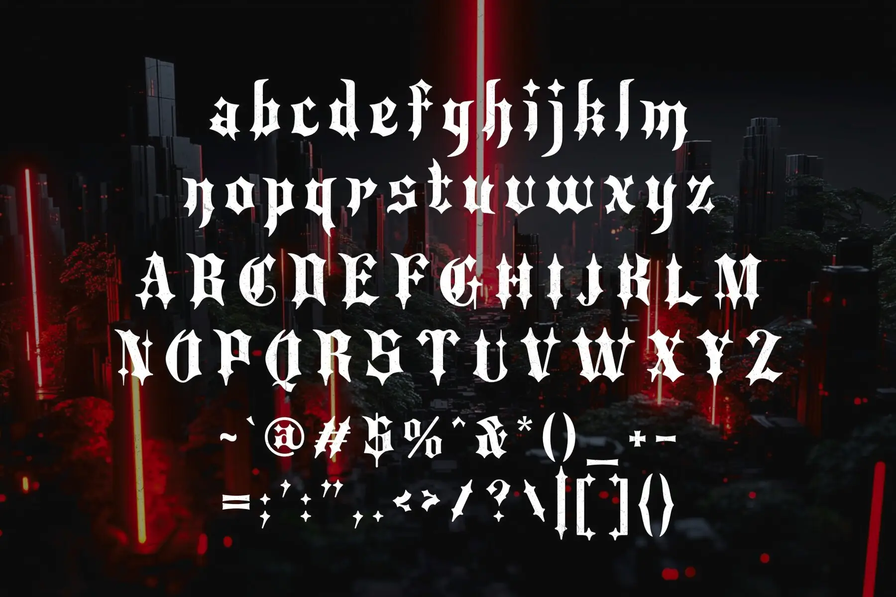 Crimson Sigil Font - YouWorkForThem