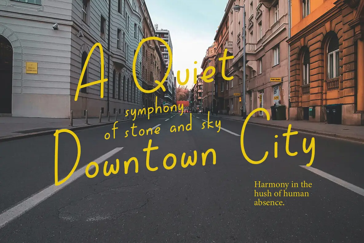 Blue Hands Font - FontPath