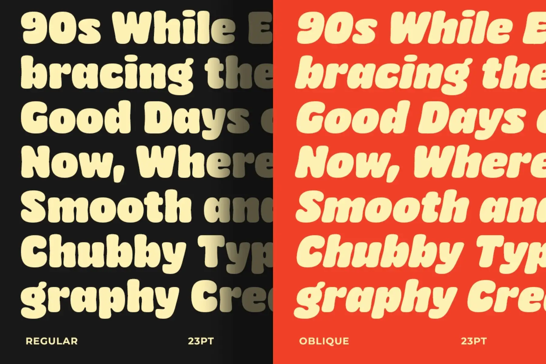 Chomp Font - YouWorkForThem