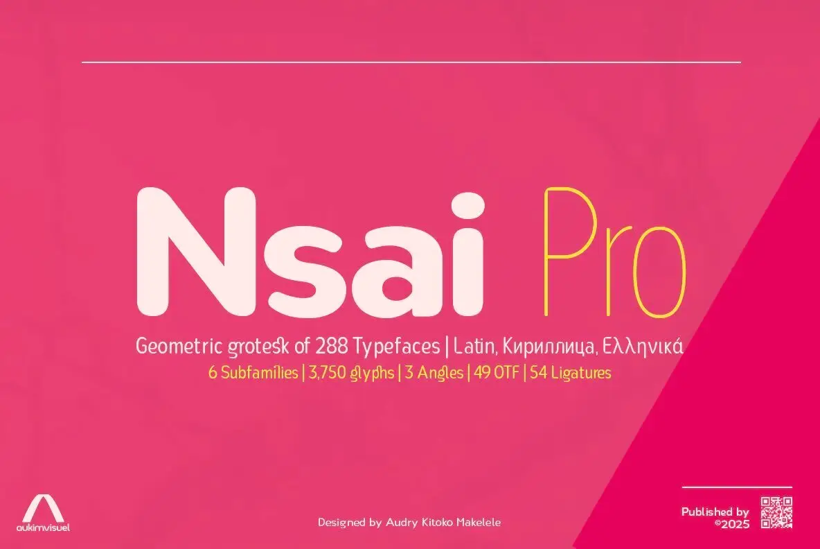 Nsai Pro Rounded Font - YouWorkForThem