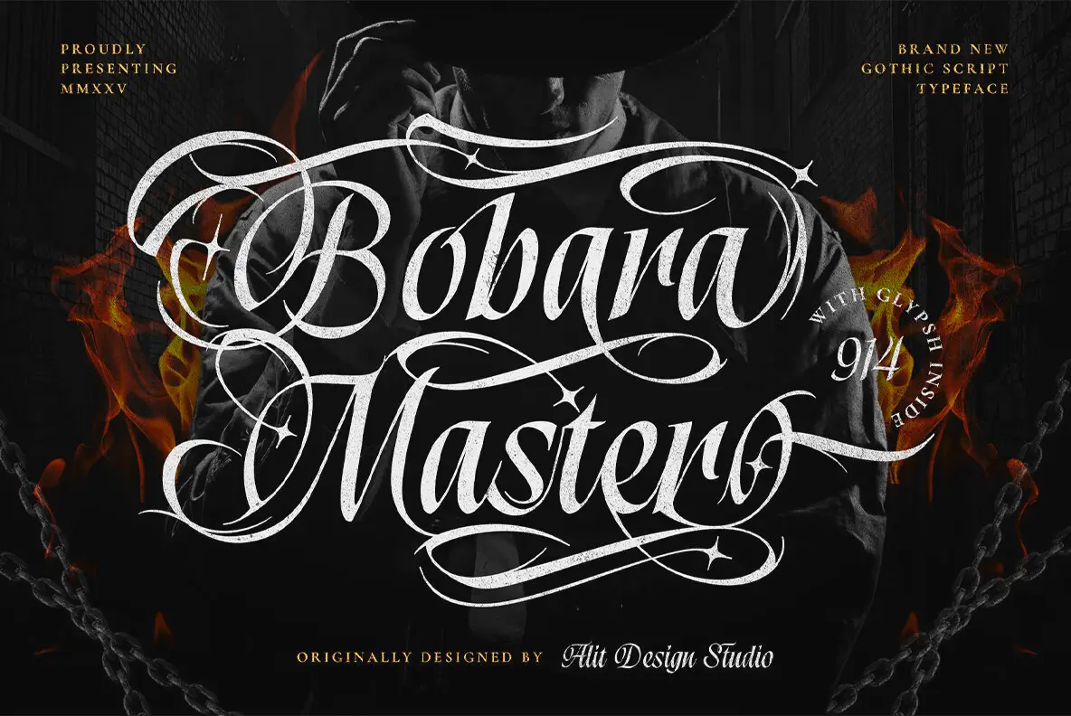 Bobara Master Font - YouWorkForThem