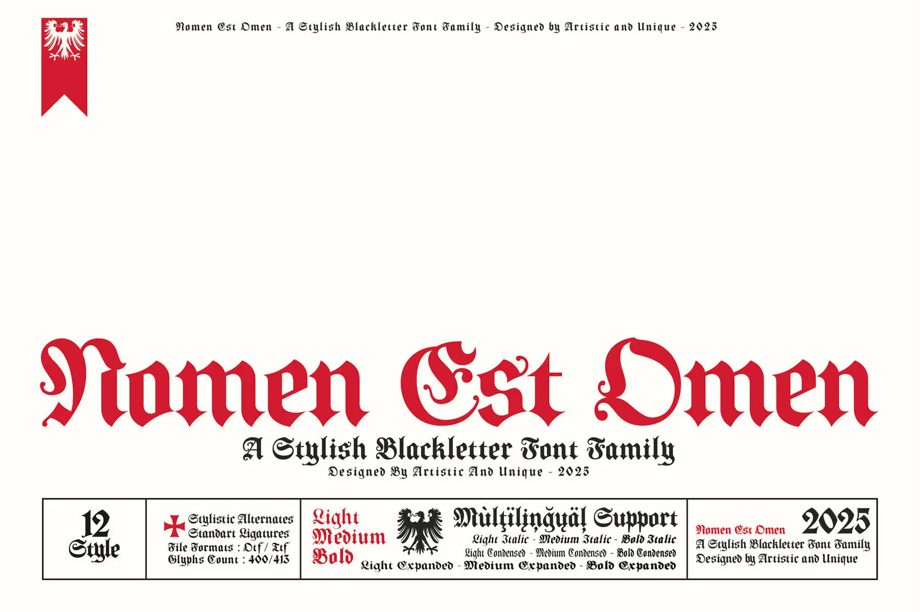 Nomen Est Omen Font - YouWorkForThem