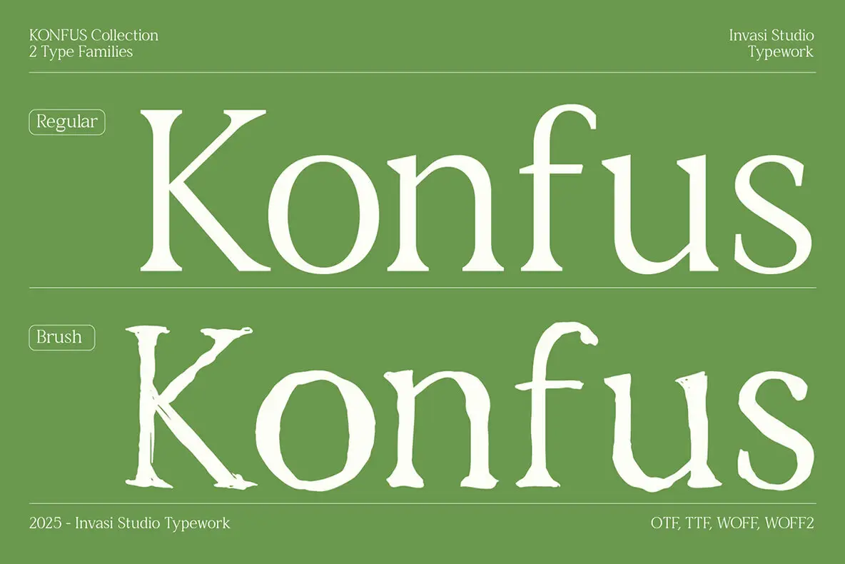 Konfus Font - YouWorkForThem