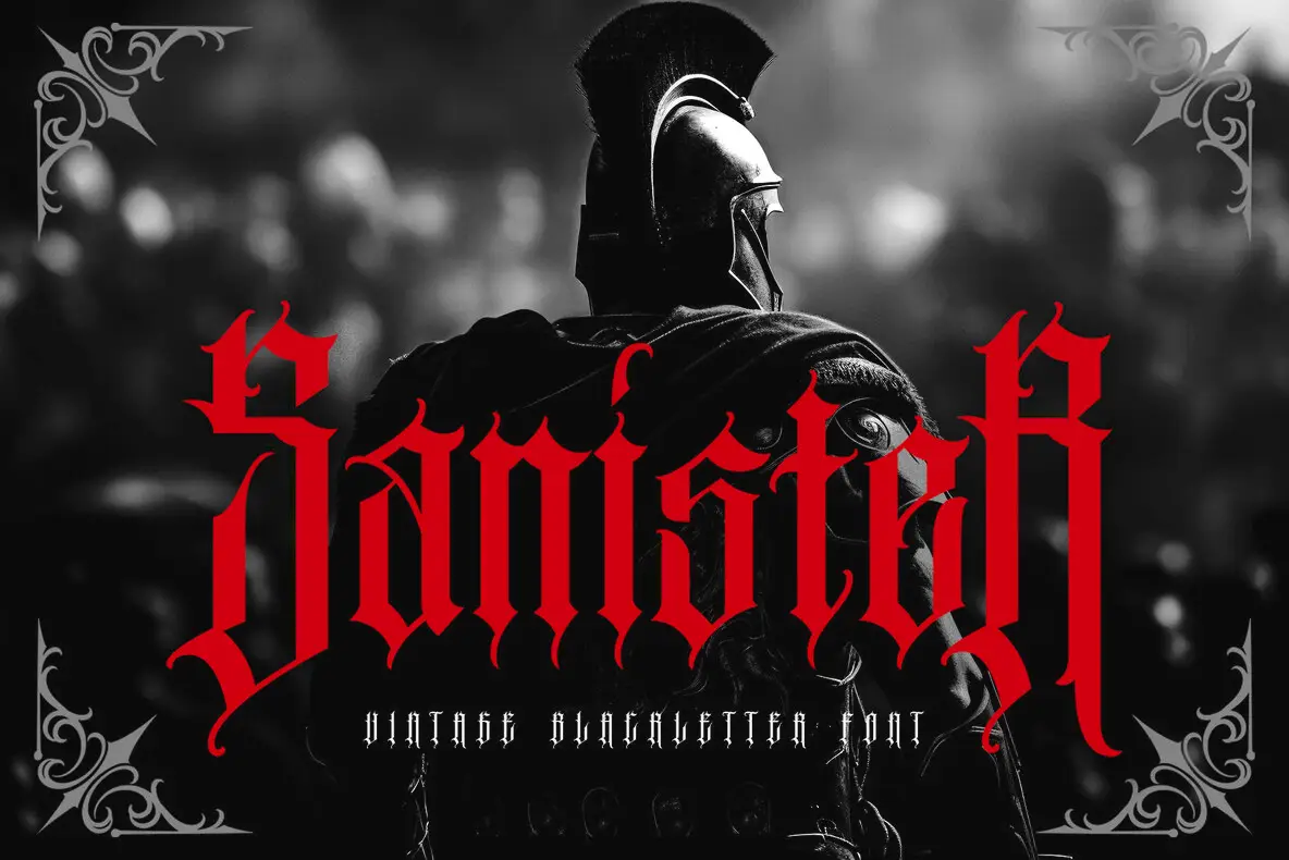 Sanister Font - YouWorkForThem