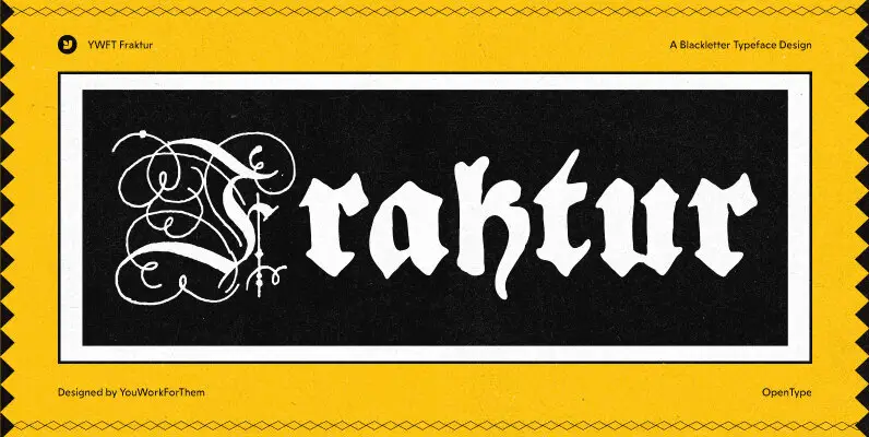 Download YouWorkForThem Fonts & Web Fonts - YouWorkForThem