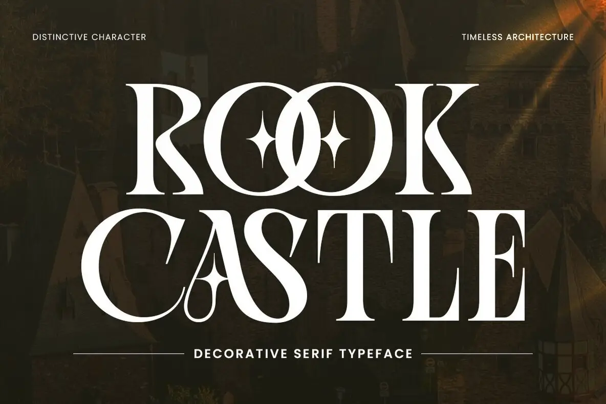 Rook Castle Font - YouWorkForThem