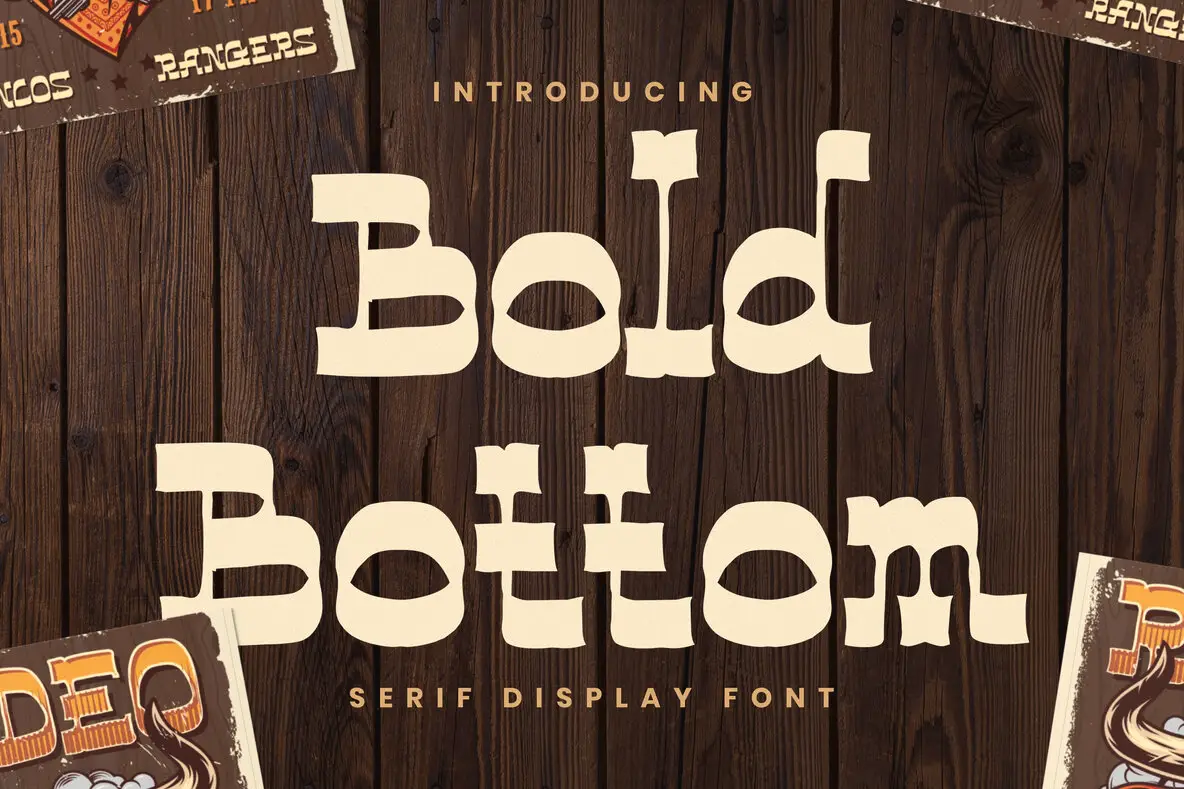 Bold Bottom Font - YouWorkForThem