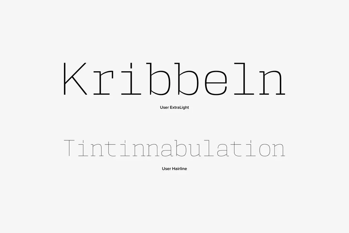 User Font - YouWorkForThem