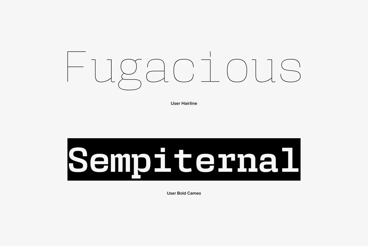 User Font - YouWorkForThem