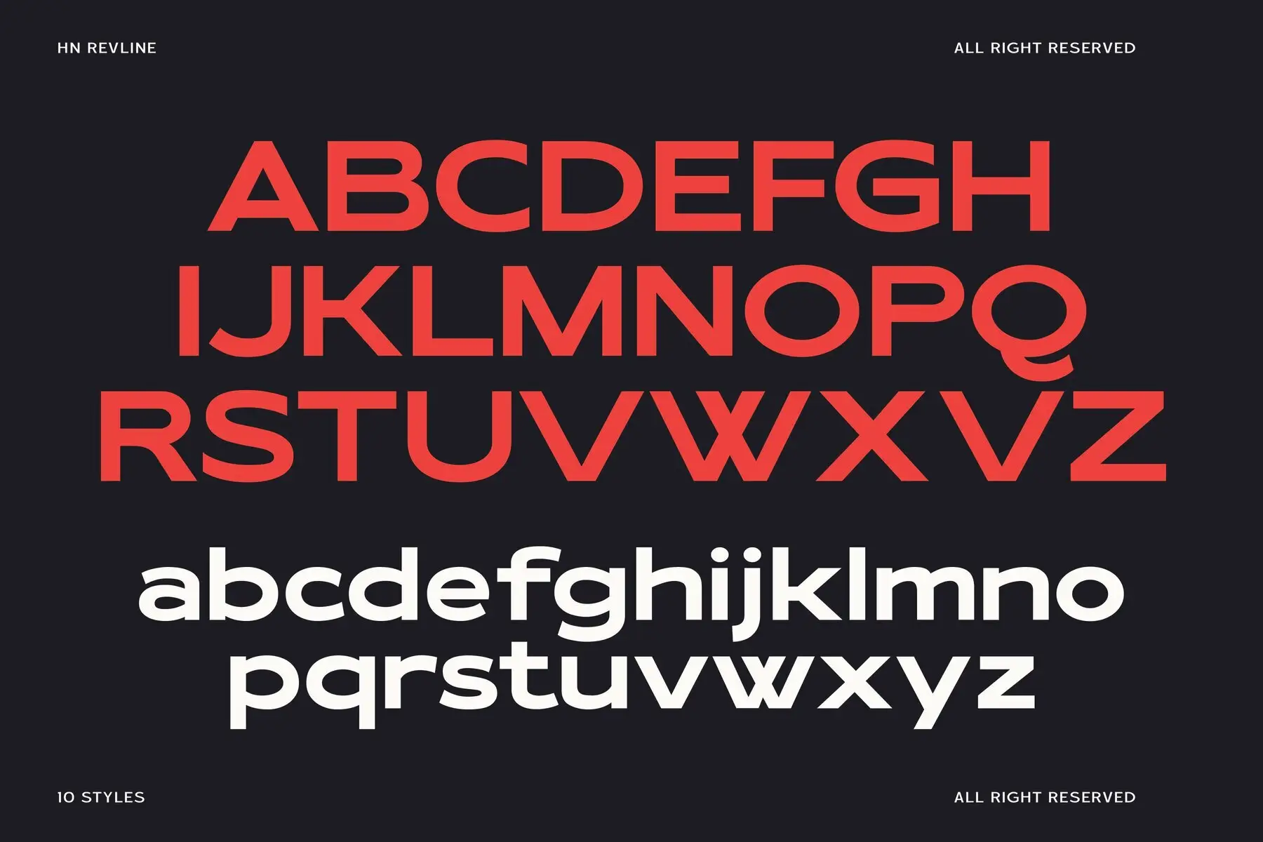 HN Revline Font - YouWorkForThem