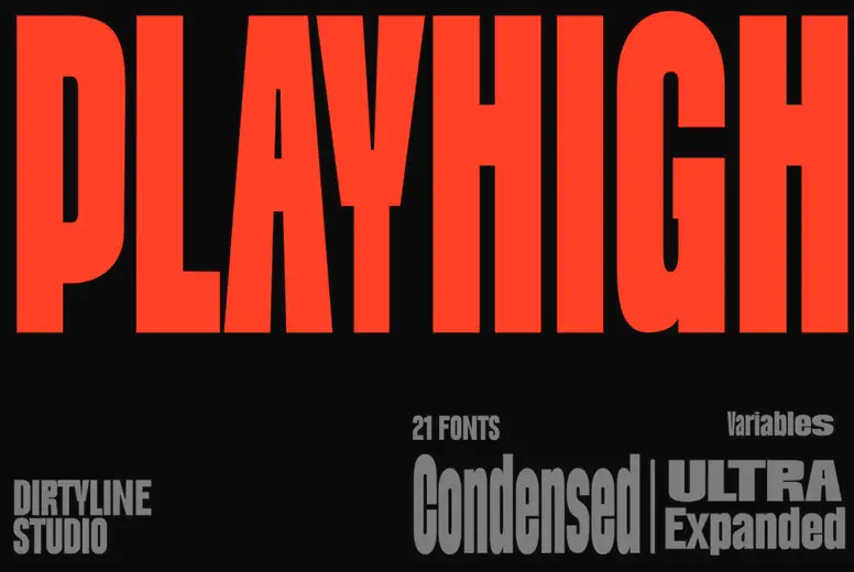 Condensed Fonts - 5 - YouWorkForThem